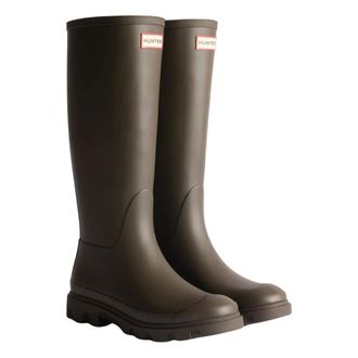 Hunter Botte Haute Pluie - Femme - Chaussures - Brun - Taille: 39 EU