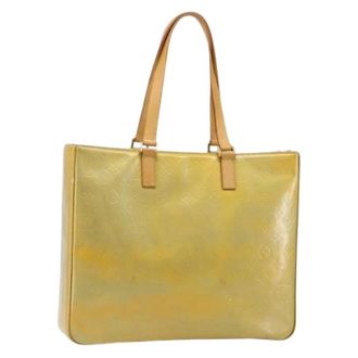 Louis Vuitton Pre-owned Vintage Lackleder-Tasche - - Pre-owned - Damen - Beige - ONE SIZE