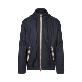 Kiton Bomber Vestes - Homme - Vestes - Bleu - Taille: L