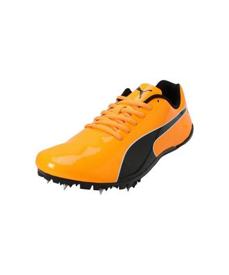 Puma Unisex Kinder Evospeed Prep Sprint 3.5 Track and Field Shoe, Sun Stream Puma Black Puma White, 38.5 EU