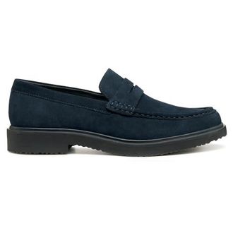Geox Mocassins U MASSIMIANO pour Homme, Bleu, 41 EU, Bleu, 41 EU