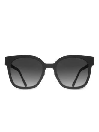 Blackfin lunettes de soleil Kami &agrave; monture ronde - Noir
