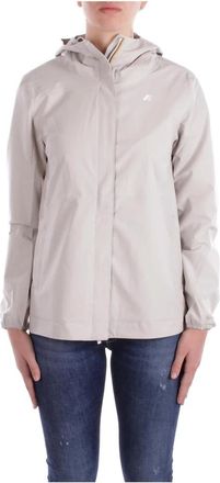 K-Way Femme, Vestes, Beige, Taille: 42 FR Marguerite Stretch Dot
