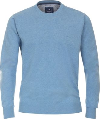 Redmond Herren Pullover mit Rundhals-Ausschnitt (500), Größe:XXL, Farbe:Hellblau (120)