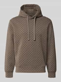 A|X Armani Exchange Regular Fit Hoodie aus Baumwoll-Mix