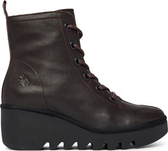 FLY London Schn&uuml;rschuhe Fly London Binkfly P501637001 Dunkelbraun