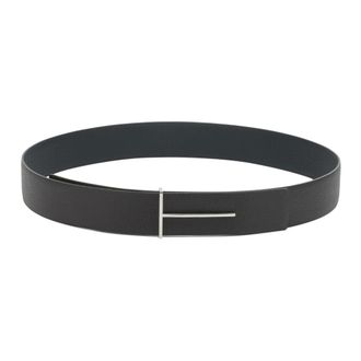 Tom Ford Homme, Accessoires, Brun, Taille: 90 CM T Icon Reversible Belt
