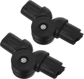 Lurrose 2 St&uuml;ck Teiliges Kunststoff verbindungsadapter f&uuml;r Liegestuhl rohre Klappbare Stabile Gelenkverbinder f&uuml;r Strand Relaxsessel Langlebige Ersatzteile f&uuml;