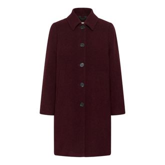 Part Two Manteau droit - Femme - Manteaux - Rouge - Taille: 38 FR