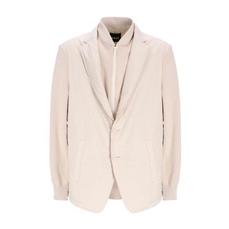 HUGO BOSS Stylische Jacke - - Jackets - Herren - Wei&szlig; - 2XL