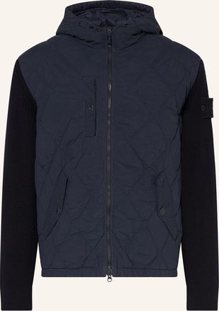 Stone Island Blouson Ghost Im Materialmix blau