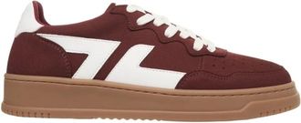 Zèta Femme, Chaussures, Rouge, Taille: 37 EU Baskets