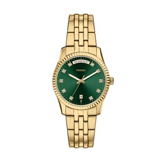 Fossil Uhr Fossil Scarlette ES5460 Goldfarben