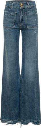Seafarer Femme, Jeans, Bleu, Taille: W31 Jane Wide Leg Jeans