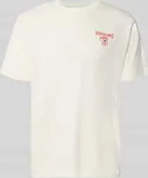 New Balance Regular Fit T-Shirt aus reiner Baumwolle mit Label-Detail