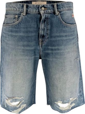 Roy Rogers Homme, Shorts, Bleu, Taille: W28 Cult Wide Bermuda