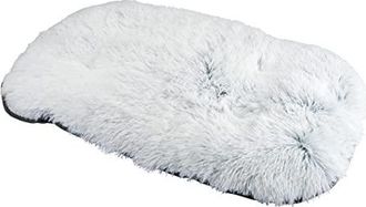 LOVE STORY Kissen Flocke, wendbar, Polyester, 87 x 55 x H 5 cm, Fluffy weiß meliert