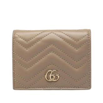 Gucci Portefeuille bi-fold vintage Pre-owned - Femme - Pre-owned - Beige - Taille: ONE Size