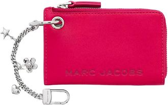 Marc Jacobs The Top Zip Charm Wallet - - Bags - Damen - Rosa - ONE SIZE
