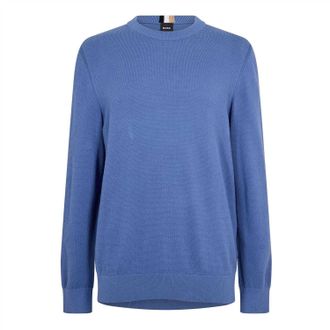 HUGO BOSS Ecaio-P Pullover f&uuml;r Herren, Jerseyware (Blau)