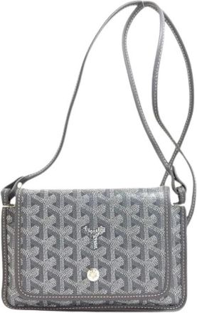 Goyard Sac bandouli&egrave;re pochette vintage Pre-owned - Femme - Pre-owned - Gris - Taille: ONE Size