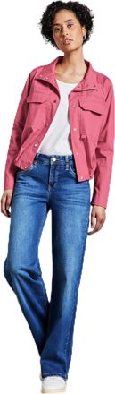 Street One Damen A212534 Kurze Jacke, Desert Berry, 40 EU