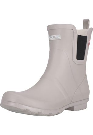 Mols Damen Damen Gummistiefel Suburbs I Wasserdichte kurze Regenstiefel aus Naturkautschuk mit maximalem Tragekomfort 1060 Chateau Gray 36