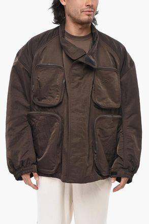 Hed Mayner REEBOK Nylon Utility Jacket with Velcro Closure Hed Mayner