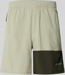 Columbia Regular Fit Shorts mit Label-Print