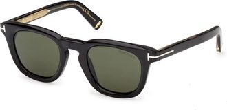 Tom Ford unisex, Accessoires, Noir, Taille: 48 MM Icon Square Lunettes de soleil