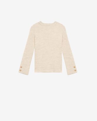 Isabel Marant Pull Dixie - Femme - &Eacute;cru - Taille36 - Isabel Marant
