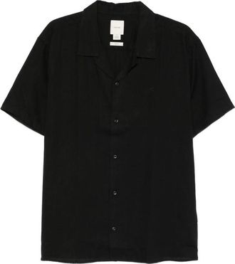 Calvin Klein Revere-collar Short-sleeve Shirt