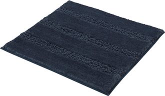 Kleine Wolke Badteppich Monrovia, 60x 60 cm, Navy
