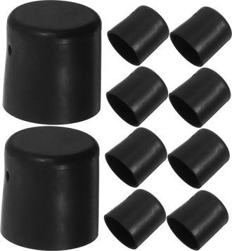 OSALADI 64 St&uuml;ck Teiliges Stuhlbein Schutzkappen aus Robustem Kunststoff und Gummi rutschfeste Strapazierf&auml;hige Bodenschoner f&uuml;r M&ouml;belbeine Ger&auml;uschd&auml;mpfend G