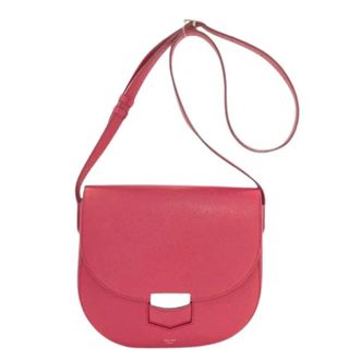 Celine Sac bandouli&egrave;re vintage Pre-owned - Femme - Pre-owned - Rouge - Taille: ONE Size