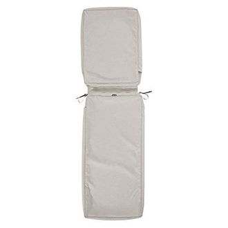 Classic Accessories Montlake FadeSafe Kissenbezug, wasserabweisend, 183 x 58 x 76 cm, Grau meliert