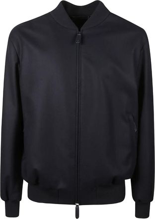 Giorgio Armani Jacke aus Filz - Blau