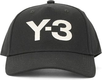 Yohji Yamamoto Homme, Accessoires, Noir, Taille: M Casquette Logo