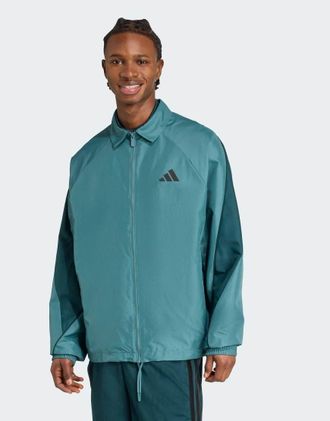 adidas adidas Performance - Stadium - Top de survêtement - Sarcelle/lierre aurore-Bleu