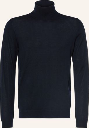Paul Paul Rollkragenpullover Aus Merinowolle blau