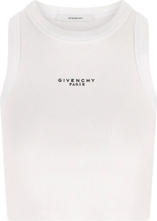 Givenchy d&eacute;bardeur &agrave; logo imprim&eacute; - Blanc