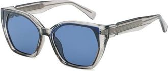 Generic Lunettes De Soleil De Vacances &Agrave; Monture Carr&eacute;e For Hommes Et Femmes, Lunettes De Soleil De Sport For(Blue)