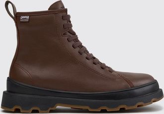 Camper Brutus+ Kampfstiefel aus Kalbsleder mit seitlichem Rei&szlig;verschluss