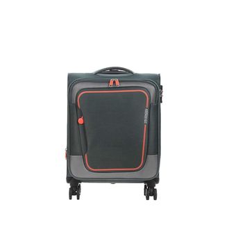 American Tourister Pulsonic - Spinner S, Erweiterbar Handgep&auml;ck, 55 cm, 40.5/43.5 L, Gr&uuml;n (Dark Forest)