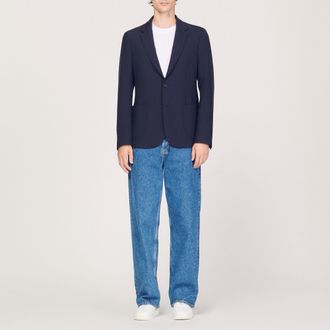 Sandro Veste de costume d&eacute;structur&eacute;e