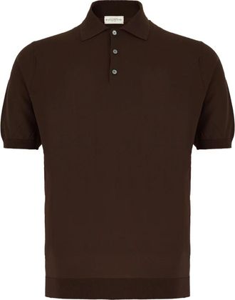 Ballantyne Homme, Tops, Brun, Taille: M Polo Ultral&eacute;ger en Coton