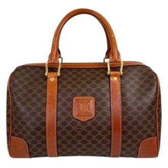 Celine Sac Boston Pre-owned - Femme - Pre-owned - Brun - Taille: ONE Size