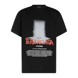 Balenciaga T-Shirts - - Tops - Herren - Schwarzk - L