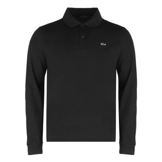 Paul & Shark Polo-Shirt aus Baumwoll-Piqu&eacute; - - Tops - Herren - Schwarzk - XL