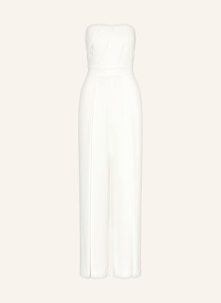 Comma Comma Off-Shoulder-Jumpsuit weiss